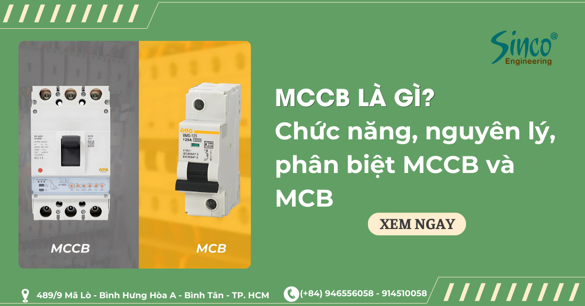 MCCB là gì? Chức năng, nguyên lý, Cách chọn & Phân biệt MCCB và MCB ...