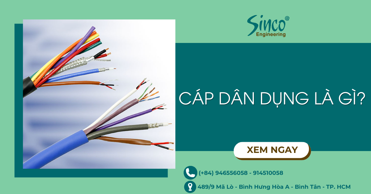Cáp dân dụng là gì ? Hướng dẫn chọn loại cáp phù hợp trong công trình ...