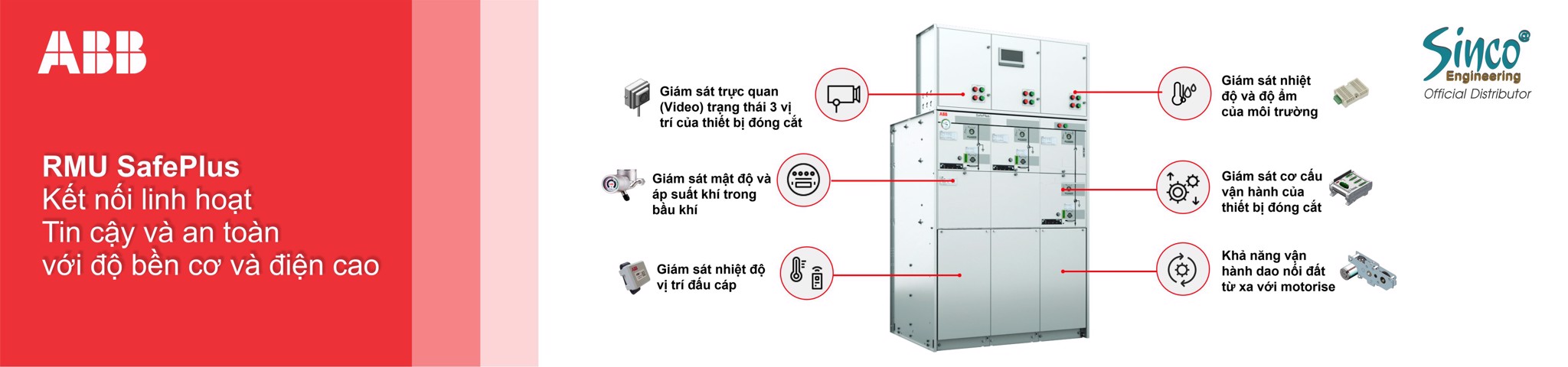 Tủ trung thế RMU, tủ trung thế ABB, RMU ABB – saigonsinco.com