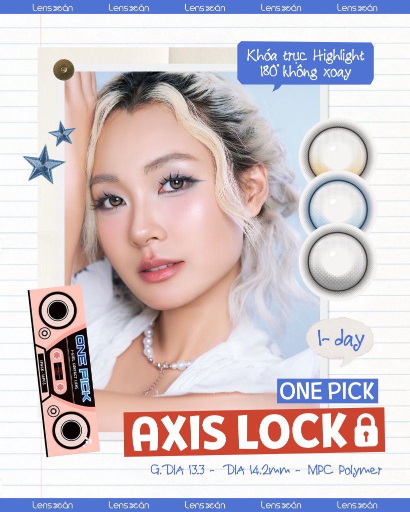 [HOT] ONE PICK AXIS LOCK 2025 – Trải nghiệm bộ sưu tập lens đình đám