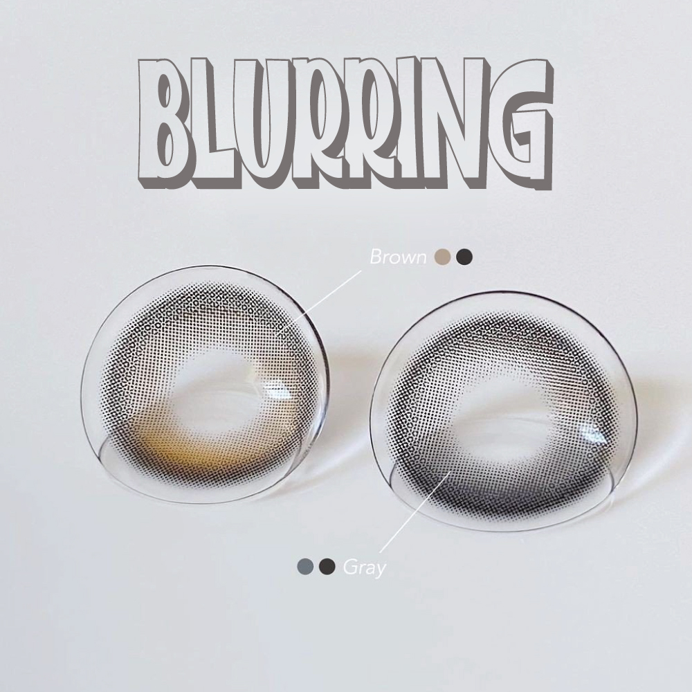 Lens Blurring hai dải màu HIGHLIGHT | Màu Nâu và Xám | Hãng Olola