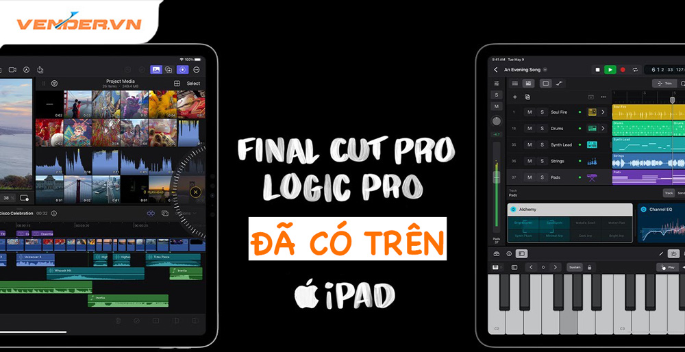 Apple mang Final Cut Pro và Logic Pro lên iPad giá chỉ 4,9 USD – Vender ...