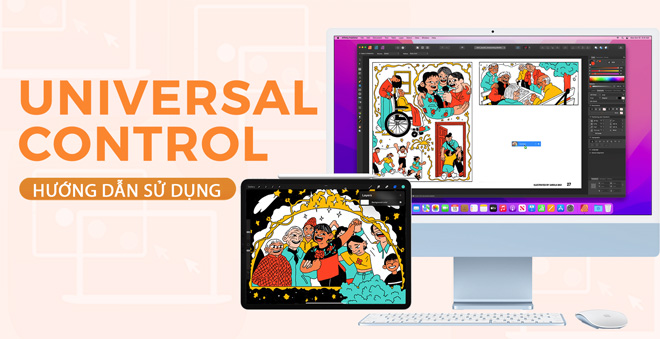 Universal Control là gì? Điều khiển cả Mac và iPad – Vender