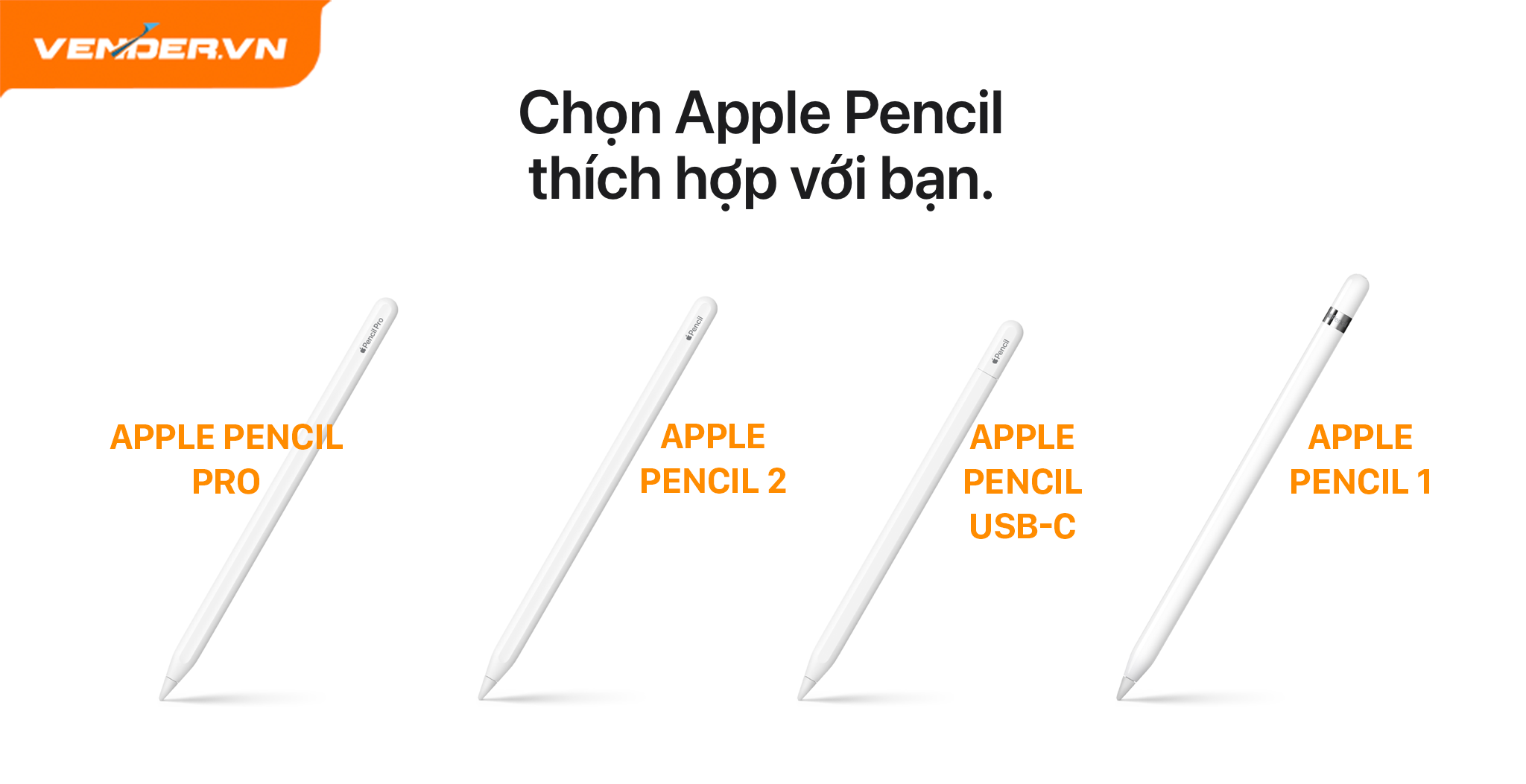 Có nên mua Apple Pencil Pro 2024 mới không? So Sánh Apple Pencil – Vender