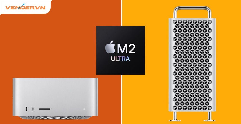 Mac Pro và Mac Studio M2 Ultra 2023 cùng cấu hình mà chênh 70 triệu ...