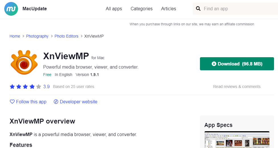 XnView MP - Công Cụ Xem, Quản Lý, Chỉnh Sửa Ảnh Gọn Nhẹ Trên Mac – Vender