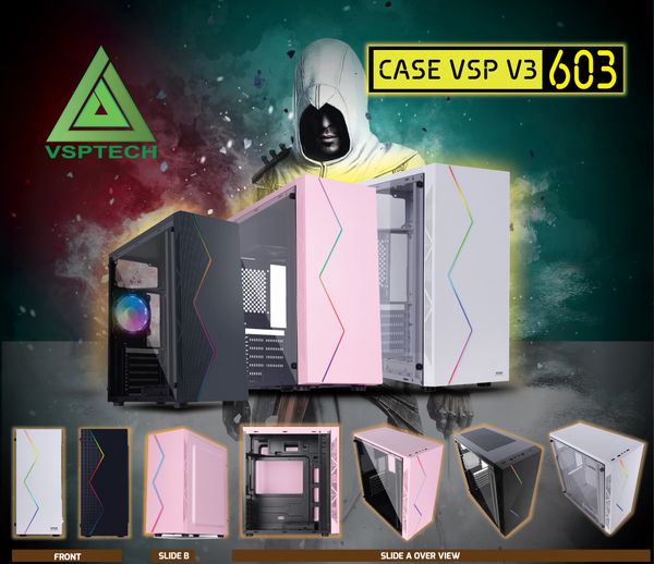 Case Máy Tính VSP V3-603 White