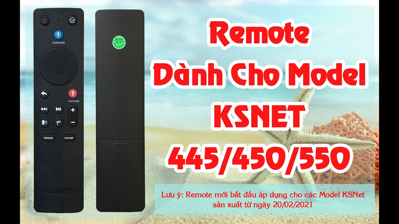 Remote Karaoke Android - Remote mới dành cho KSNET 445/450/550 – Soncamedia