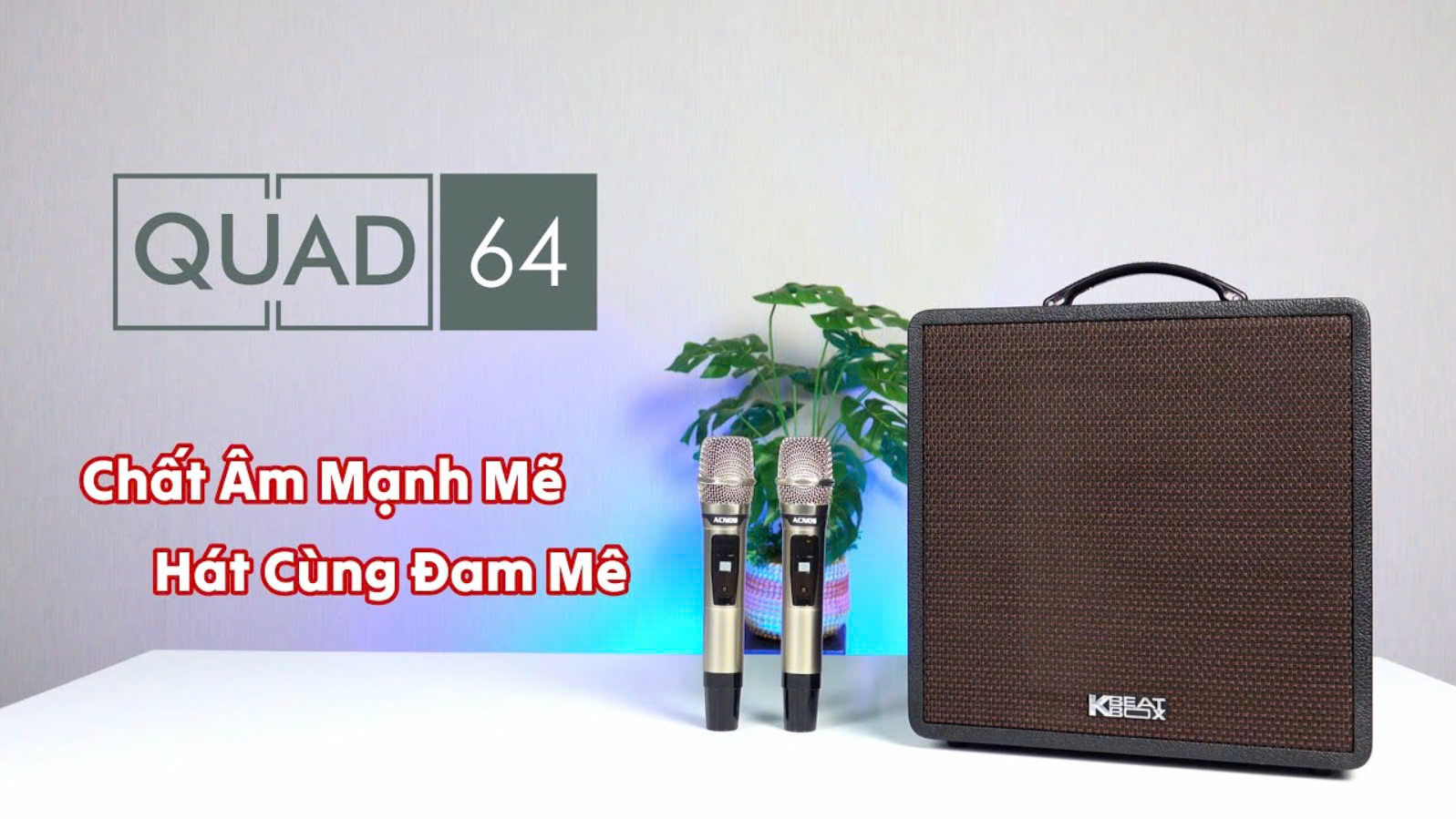 ACNOS QUAD 64 - Chất Âm Mạnh Mẽ - Hát Cùng Đam Mê – Soncamedia