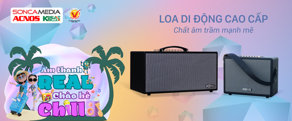 ACNOS - Soncamedia Loa Karaoke Di Động và Nghe Nhạc | Công Nghệ Ca Hát