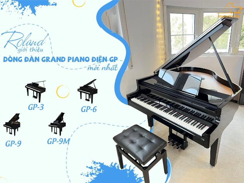 Roland giới thiệu dòng đàn grand piano điện GP mới nhất, bao gồm các m – Piano Hà Nội