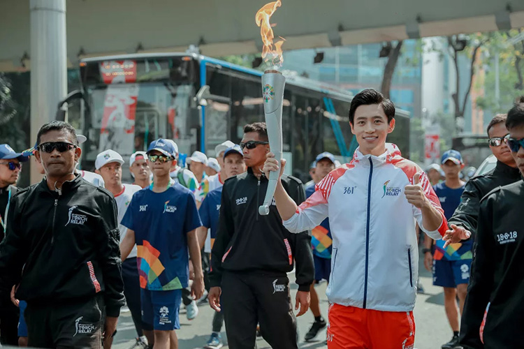 CÙNG THƯƠNG HIỆU 361° - ĐỐI TÁC CHÍNH THỨC ASIAN GAMES TRUYỀN TẢI TINH ...