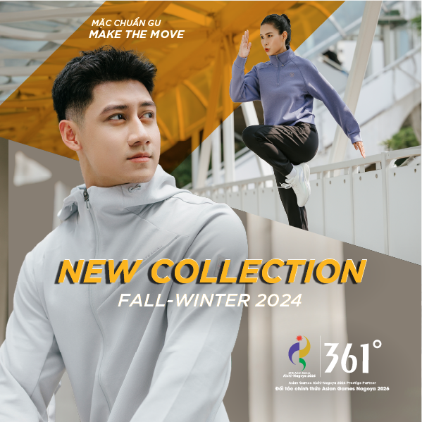 NEW COLLECTION - BST THU ĐÔNG MỚI NHẤT CỦA 361°– 361º Viet Nam