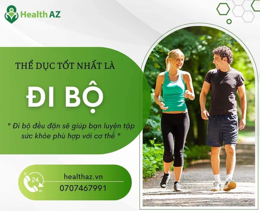 ĐI BỘ - GIẢI PHÁP CHO SỨC KHỎE – HEALTHAZ