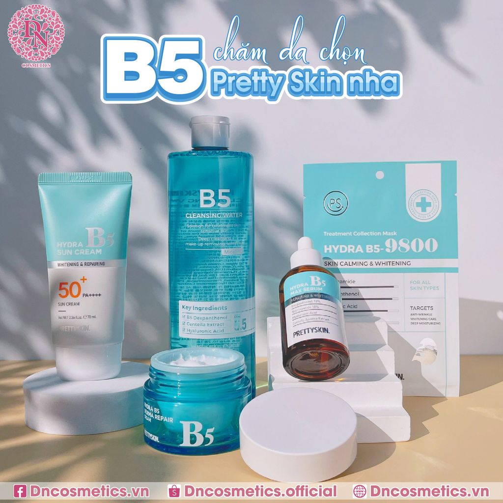 GIẢI QUYẾT TẤT CẢ CÁC VẤN ĐỀ DA VỚI TRỌN BỘ B5 PRETTY SKIN – DN ...
