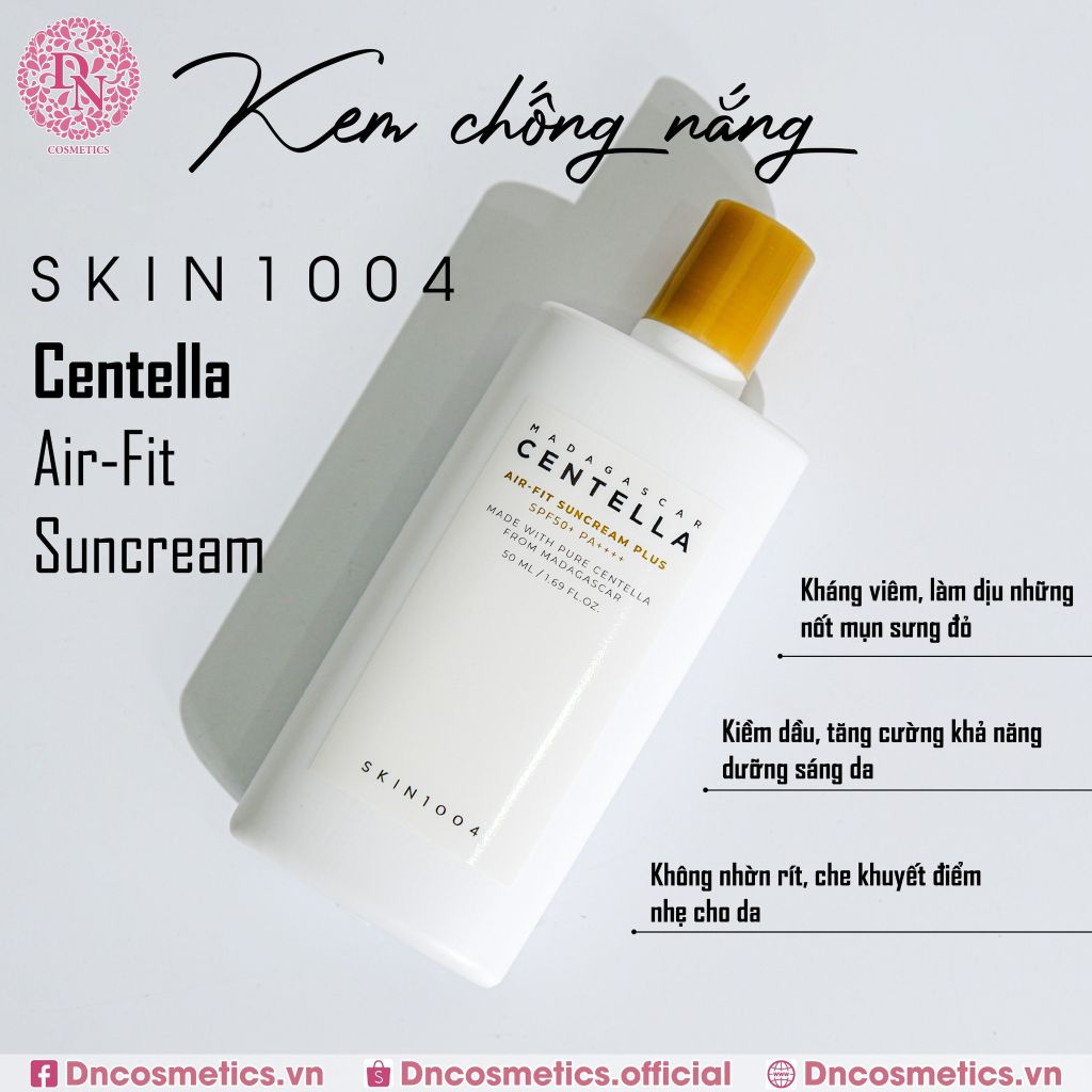 Review kem chống nắng Skin1004 Centella cho da dầu mụn – DN Cosmetics ...