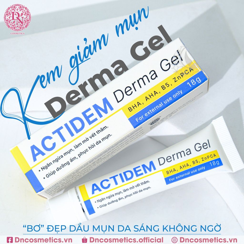 REVIEW GEL GIẢM MỤN MỜ THÂM ACTIDEM DERMA GEL CÓ TỐT KHÔNG? – DN ...