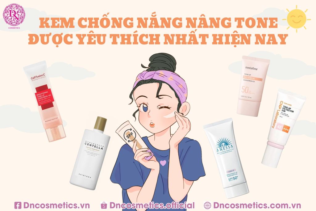 6 LOẠI KEM CHỐNG NẮNG HÀN QUỐC NÂNG TONE DA HOT NHẤT HIỆN NAY – DN ...