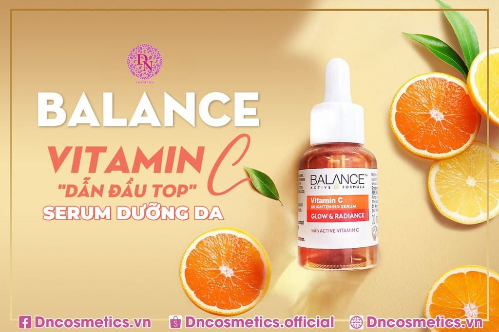 REVIEW TINH CHẤT SÁNG DA BALANCE VITAMIN C – DN Cosmetics | #1 Mỹ Phẩm ...