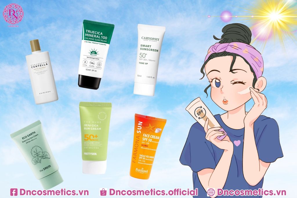 Top 8 Kem Chống Nắng Da Dầu Mụn Giá Học Sinh – DN Cosmetics | #1 Mỹ ...