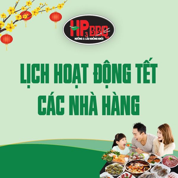 HP3 BBQ - Buffet nướng lẩu không khói