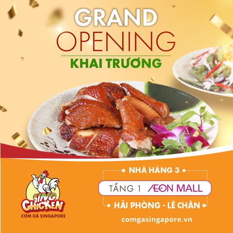 Sing Chicken – Cơm gà Singapore