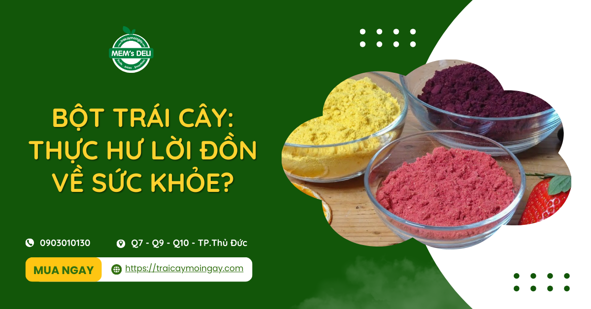 Bột trái cây có thực sự tốt cho sức khỏe như lời đồn? – Trái cây mỗi ...