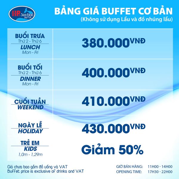HP3 Seafood | Nhà hàng Buffet Hải Sản Hải Phòng ngon nhất