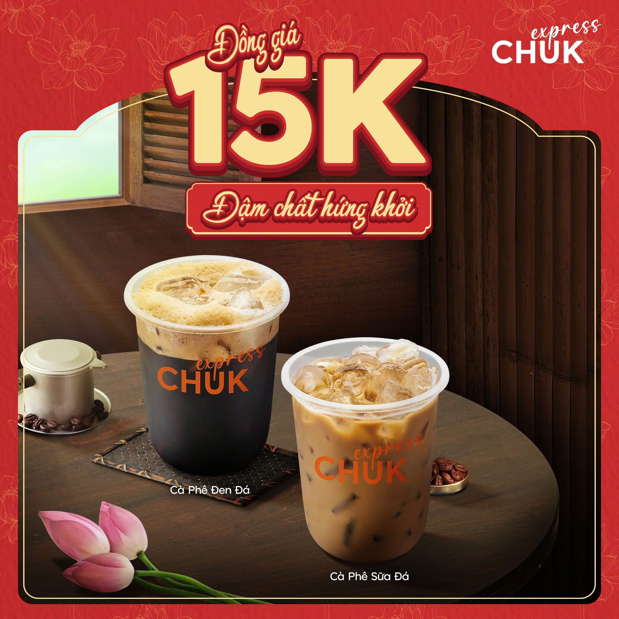 CHUK EXPRESS - THÔNG TIN ƯU ĐÃI THÁNG 11/2024 – Chuk Tea & Coffee