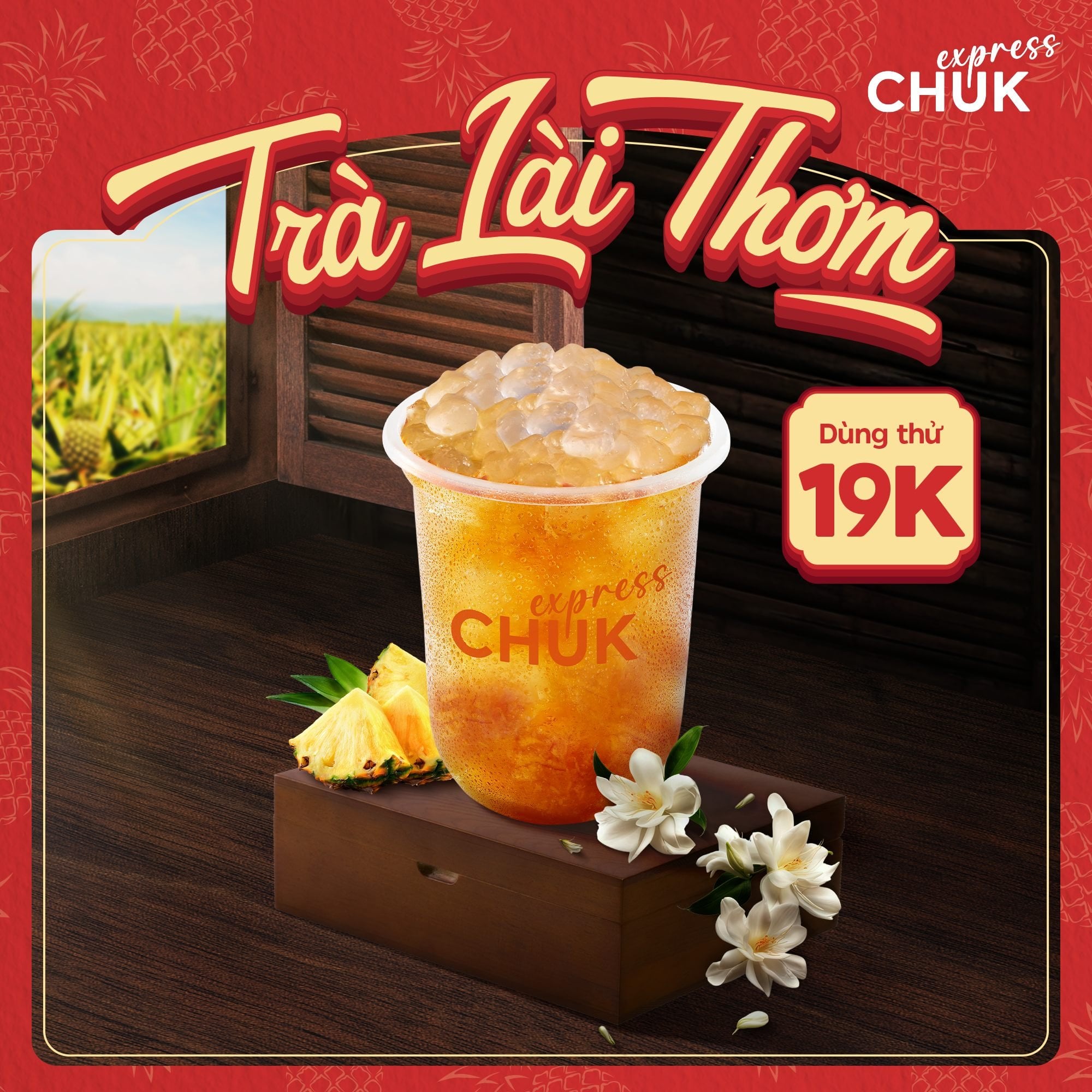CHUK EXPRESS - THÔNG TIN ƯU ĐÃI THÁNG 04/2024 – Chuk Tea & Coffee