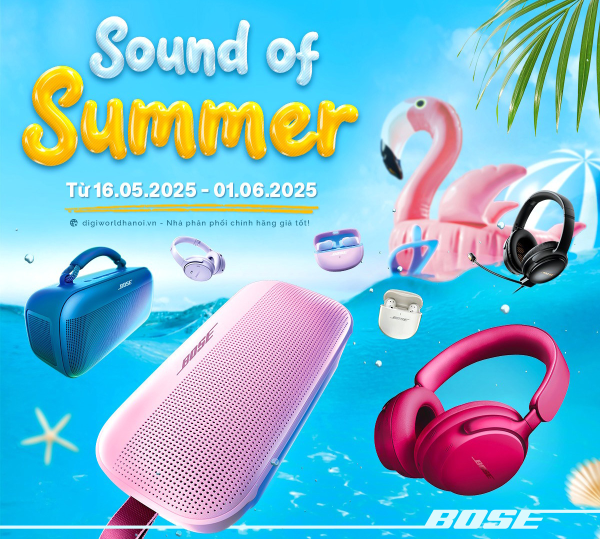 SOUND OF SUMMER CÙNG BOSE | GIẢM GIÁ CỰC SỐC TẠI DIGIWORLD HÀ NỘI ...