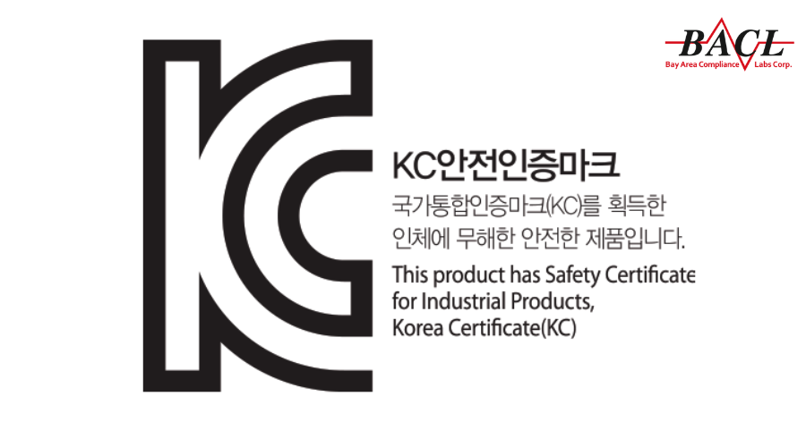 TÌM HIỂU VỀ CHỨNG NHẬN KC CỦA HÀN QUỐC, QUY TRÌNH CHO SẢN PHẨM ĐỂ ĐÁP – Bay Area Compliance Labs ...