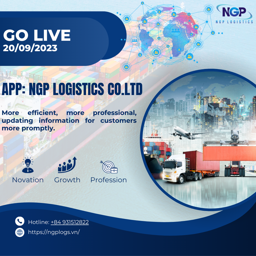Phần mềm NGP LOGISTICS CO.LTD. go live ngày 20/09/2023 – Công Ty TNHH ...