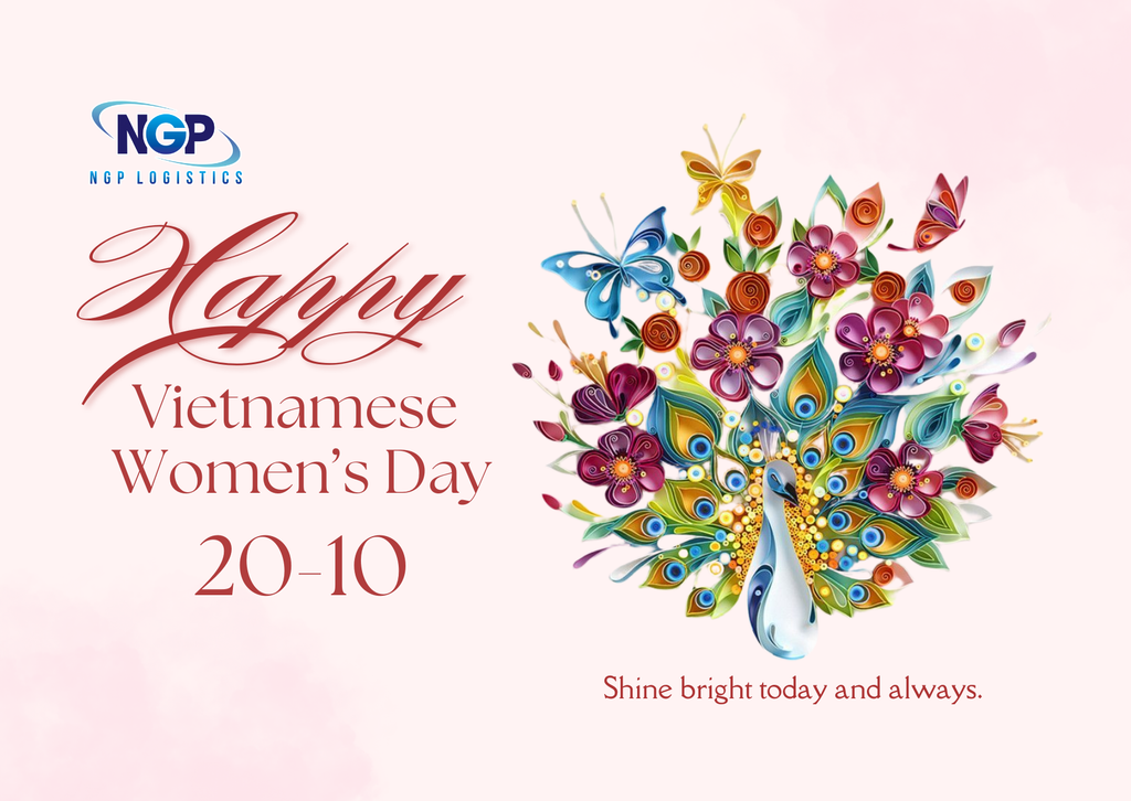Chúc mừng ngày Phụ nữ Việt Nam 20-10 – Công Ty TNHH Logistics NGP