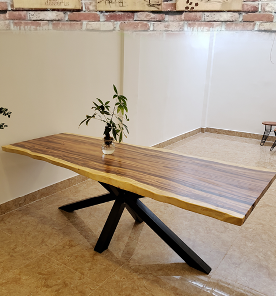 Bàn Gỗ Chân Sắt – Maison Fravia - Sáng Tạo, Thiết Kế Nội Thất Khảm ...