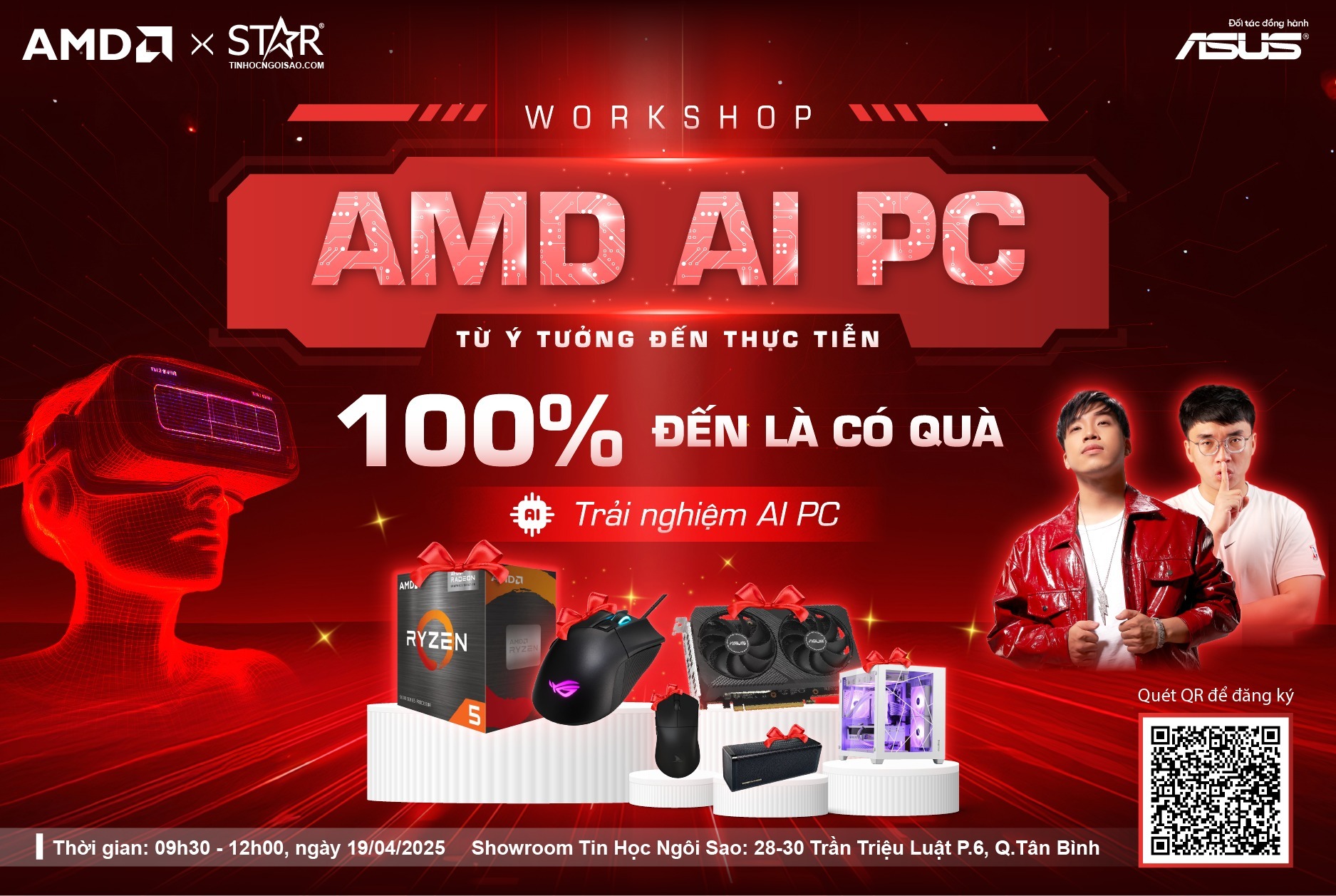 Sự kiện offline AMD AI PC – Từ ý tưởng đến thực tiễn – TINHOCNGOISAO.COM