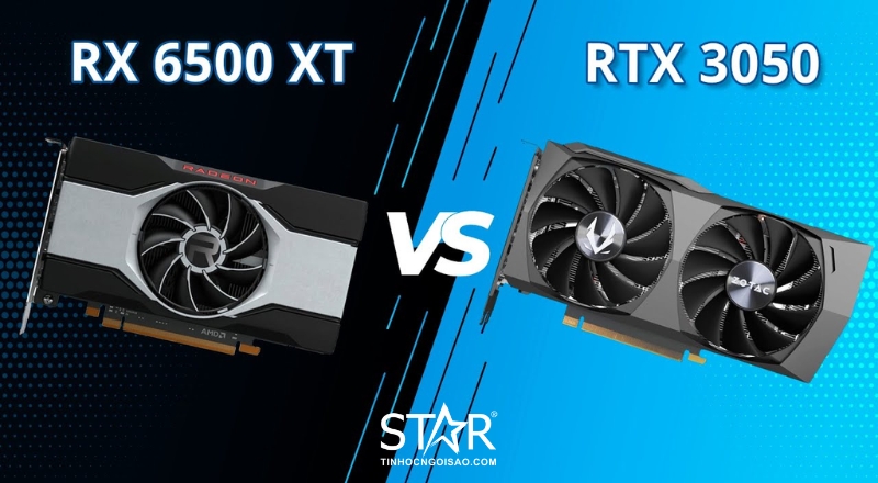 So sánh card màn hình AMD RX 6500-XT và Nvidia RTX 3050 loại nào tốt ...