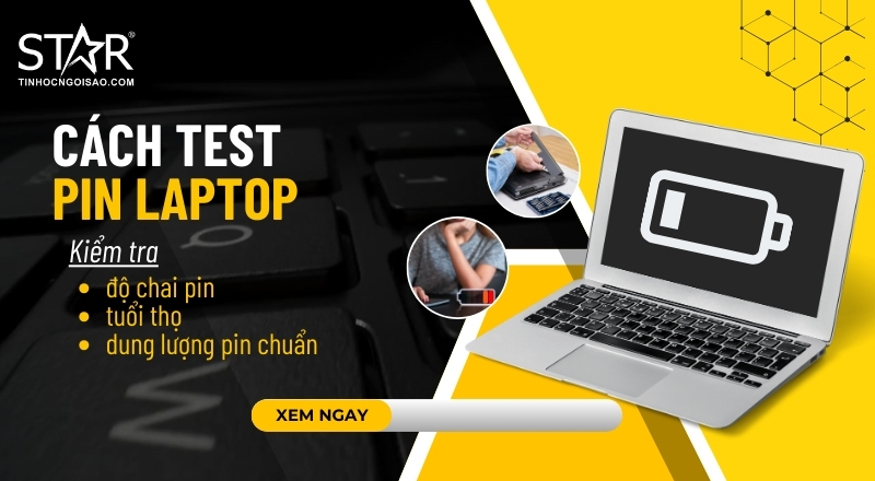Cách kiểm tra độ chai pin laptop, tuổi thọ và dung lượng pin đơn giản ...