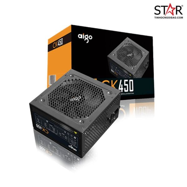 Nguồn máy tính AIGO CK450 - 450W (Màu Đen) – TINHOCNGOISAO.COM