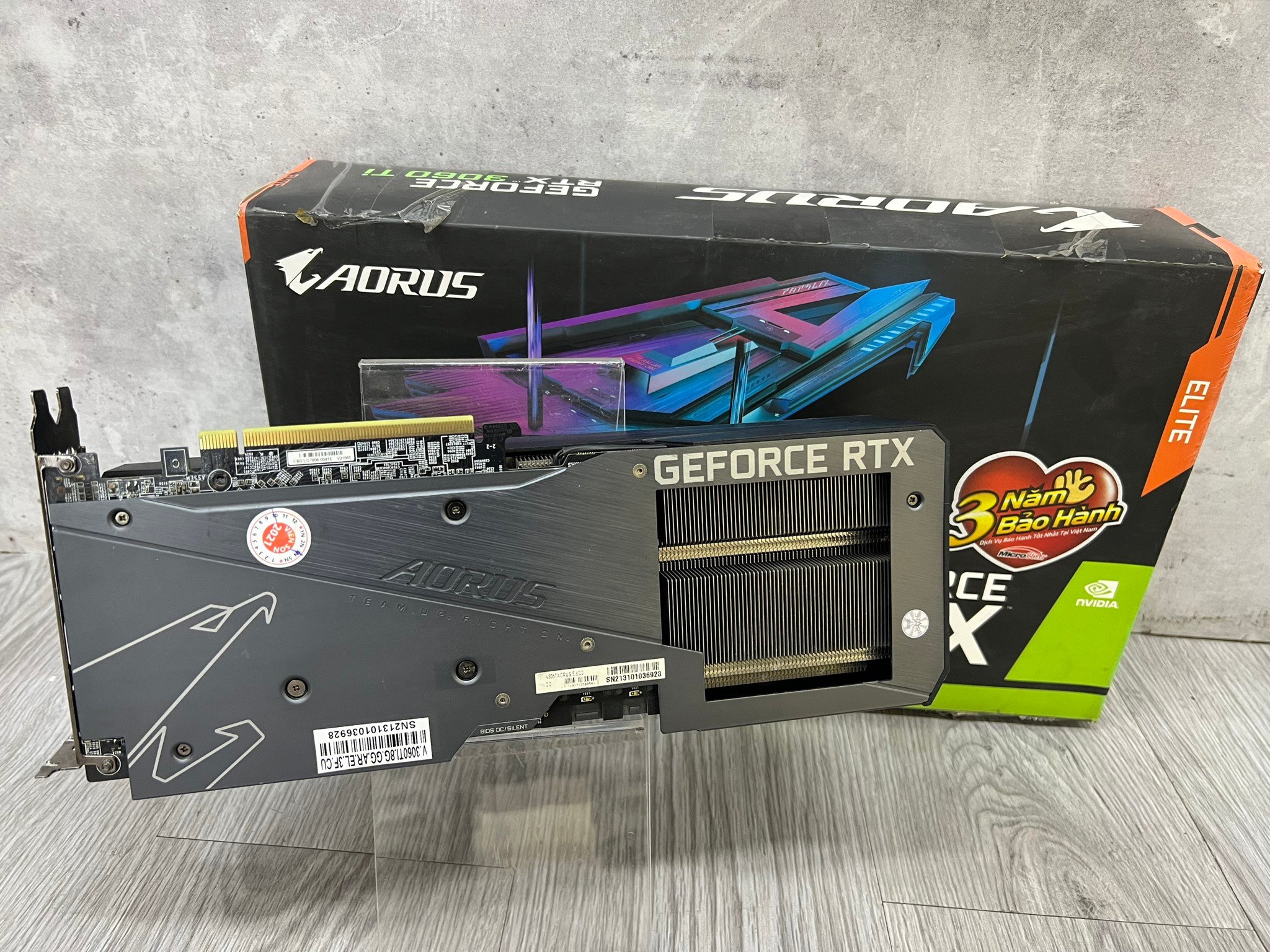 Card màn hình VGA Gigabyte RTX 3060 Ti Aorus Elite 8G 3 Fan – TINHOCNGOISAO.COM