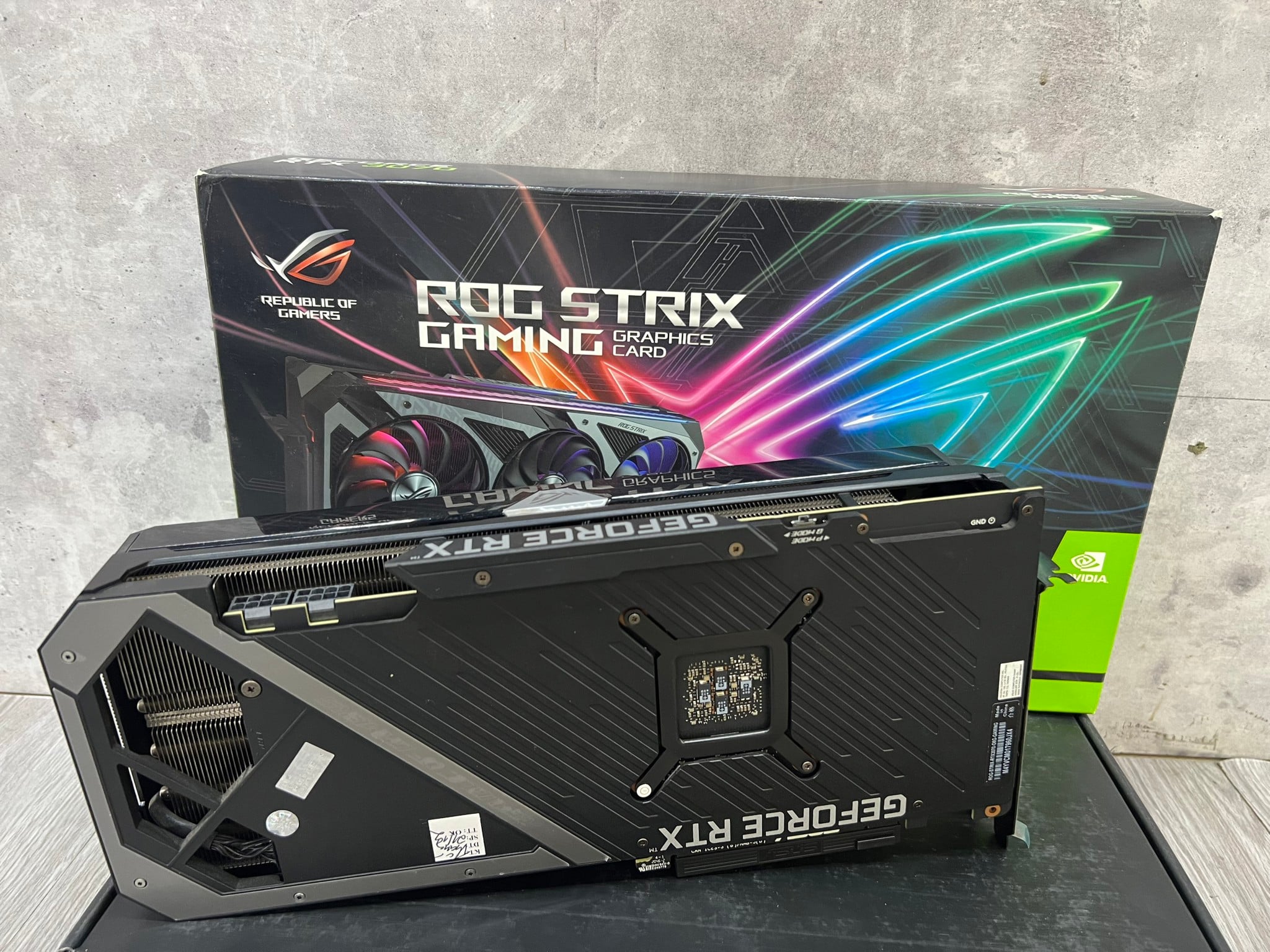 Card màn hình VGA Asus RTX 3070 Rog Strix Gaming 8G 3 Fan (ROG-STRIX-R ...