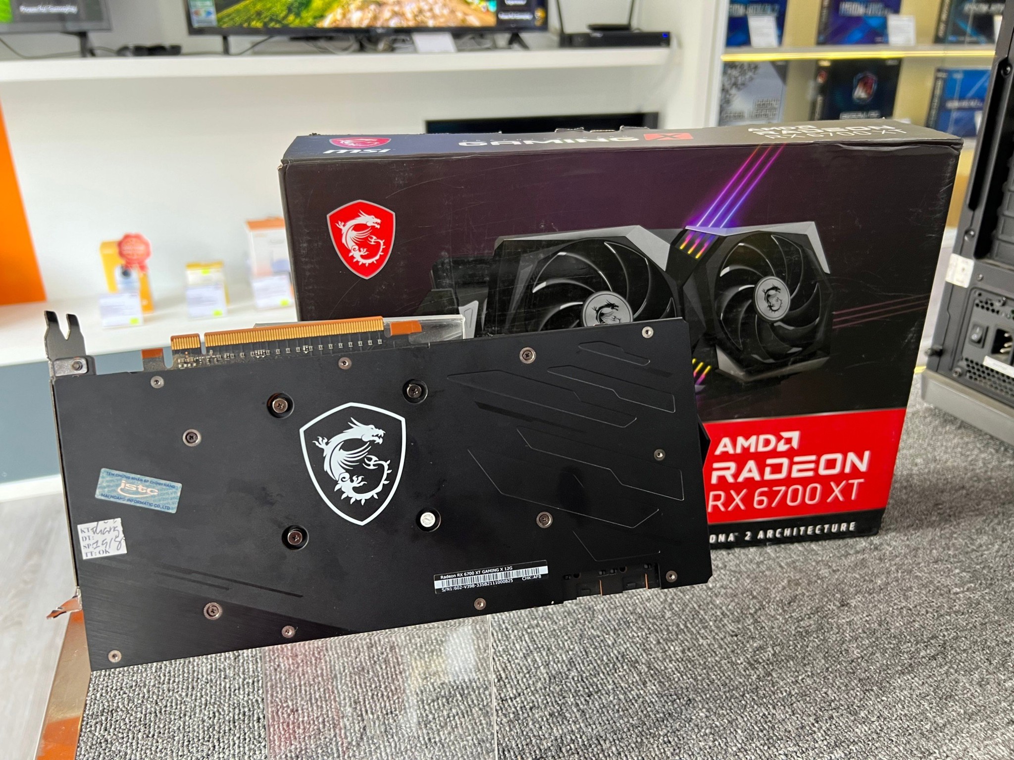 VGA Radeon RX6700XT 12G GDDR6 MSI Gaming X (Radeon™ RX 6700 XT GAMING ...