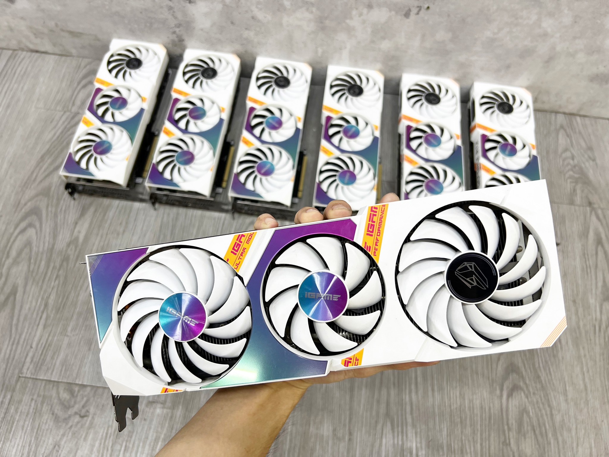 VGA Colorful Igame RTX 3060 Ultra White OC 12G L-V 3 Fan Cũ ...
