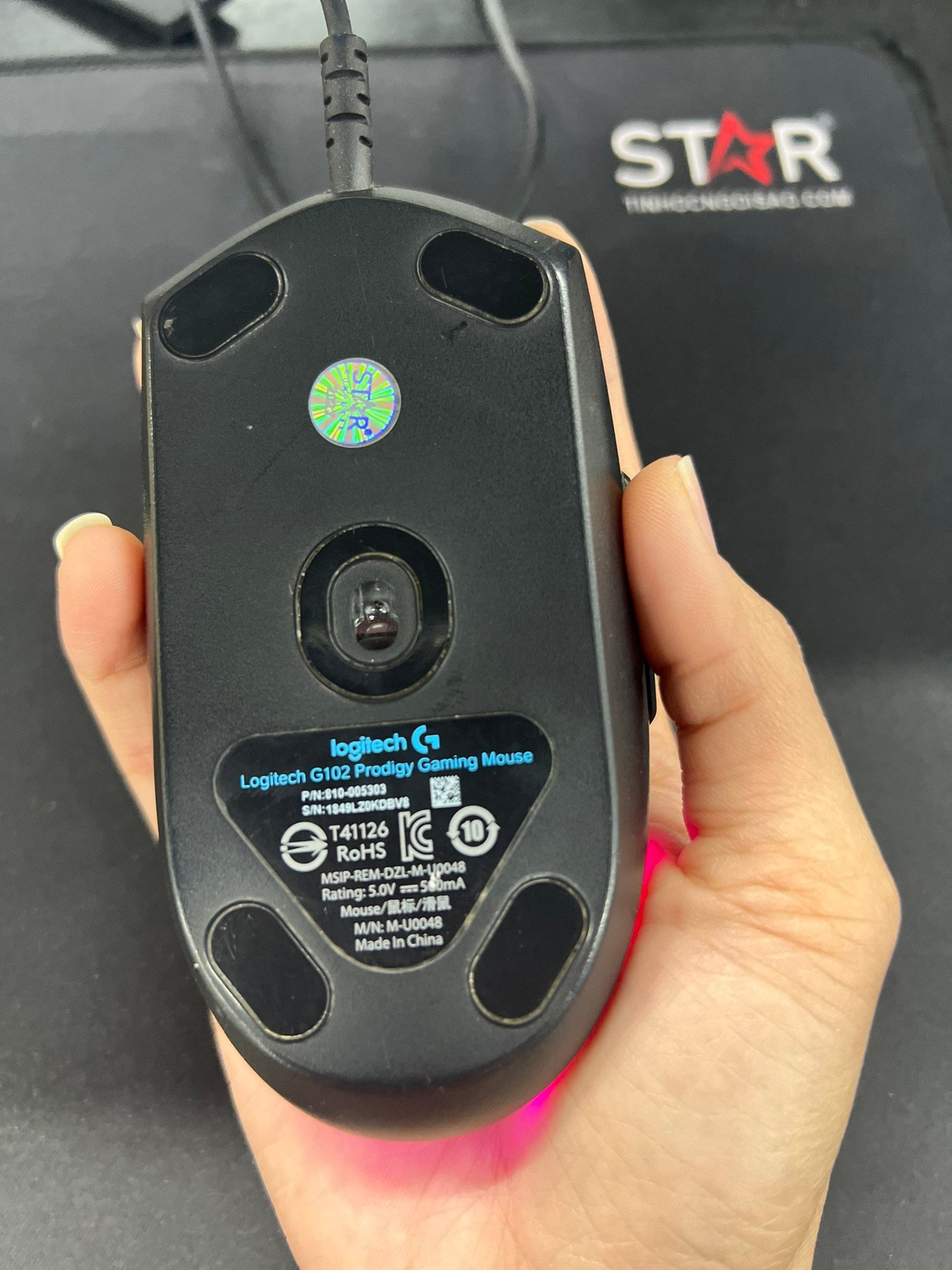 Chuột Logitech G102 Prodigy Màu Đen Có Dây QSD – TINHOCNGOISAO.COM