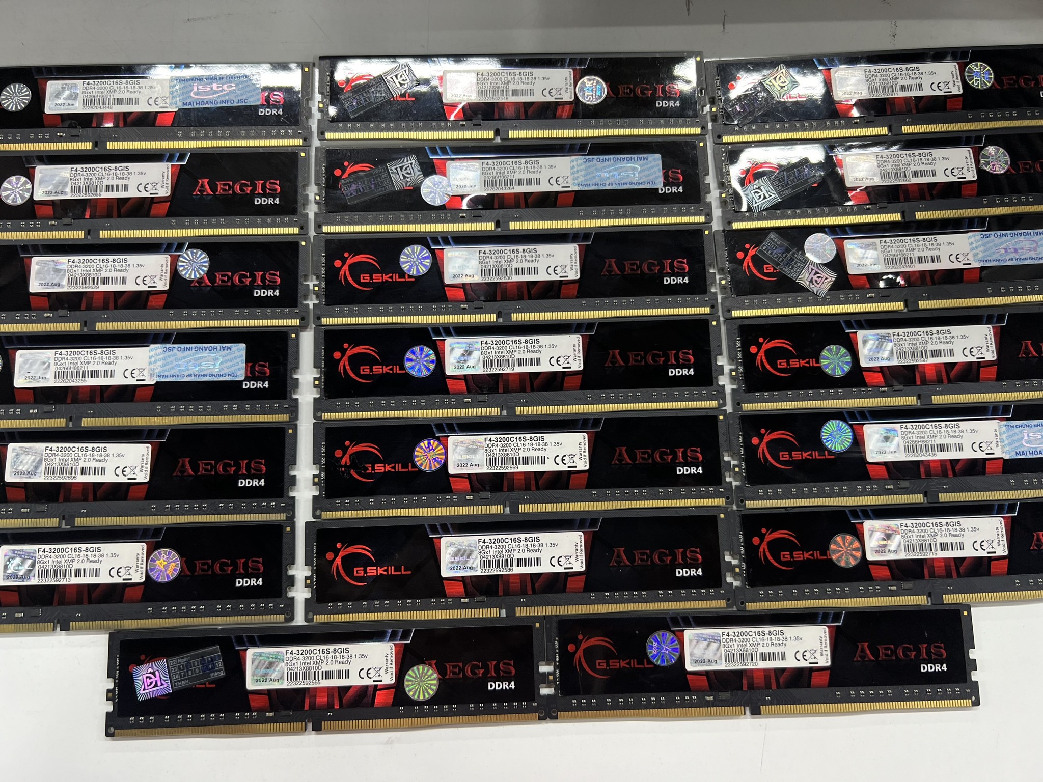 Ram GSkill Aegis 8G DDR4 3200MHz – TINHOCNGOISAO.COM