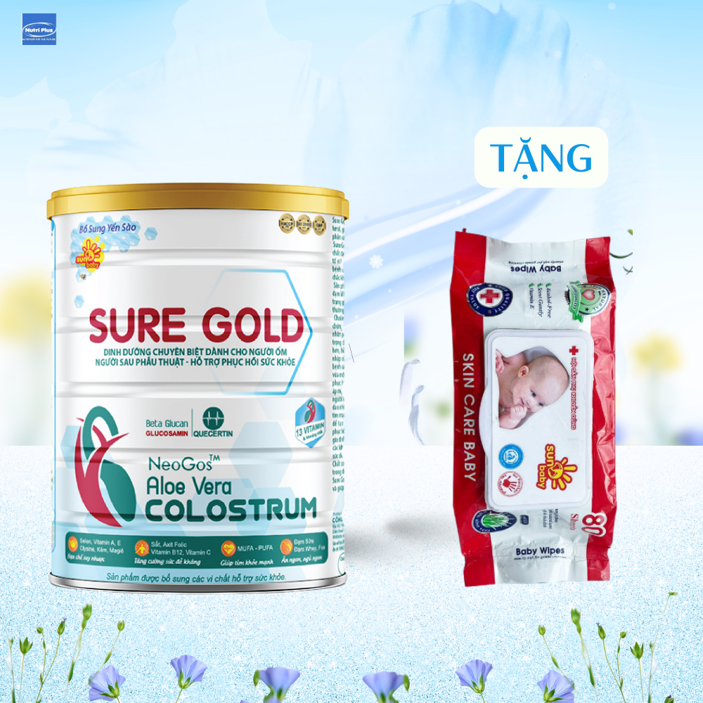 Sữa Bột Phục Hồi Sức Khỏe SUNBABY SURE GOLD 900g – Sunbaby.shop