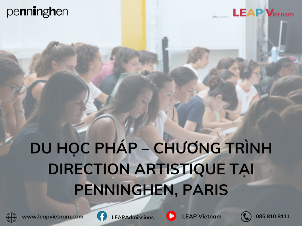 Du học Pháp – Chương trình Direction Artistique tại Penninghen – Quy ...