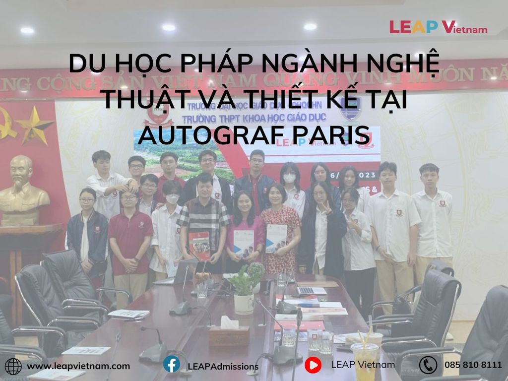 Du Học Pháp Ngành Nghệ Thuật và Thiết Kế Tại AUTOGRAF Paris – Quy trình ...