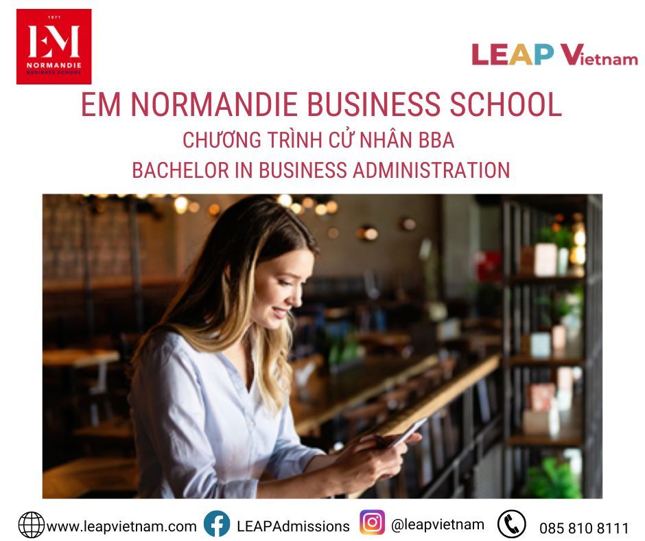 Du học Pháp bằng tiếng Anh tại EM Normandie Business School – Quy trình ...