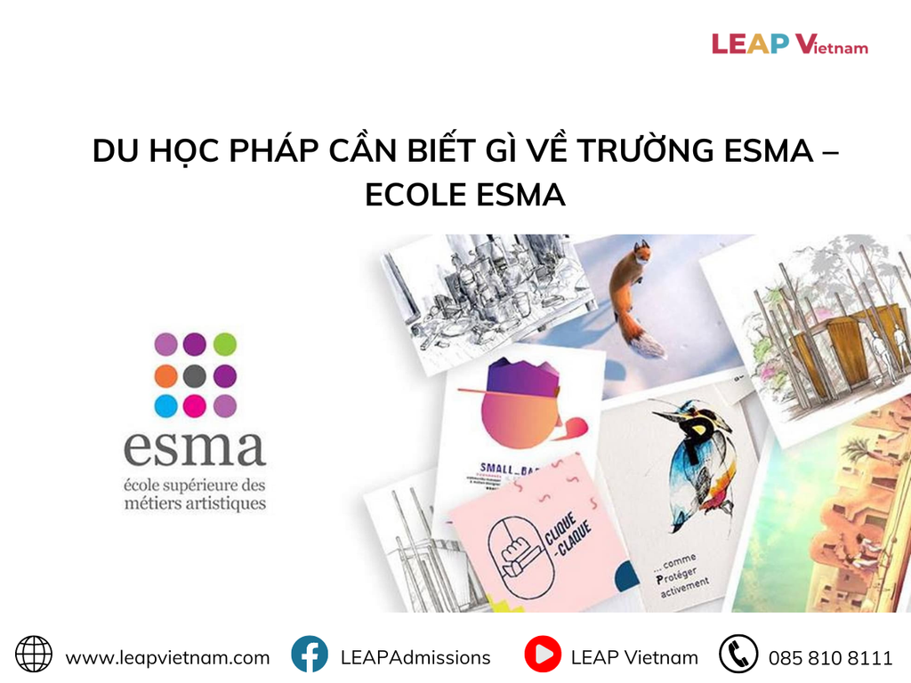 ESMA - Ecole ESMA: Trường đào tạo nghệ thuật hàng đầu tại Pháp – Quy ...